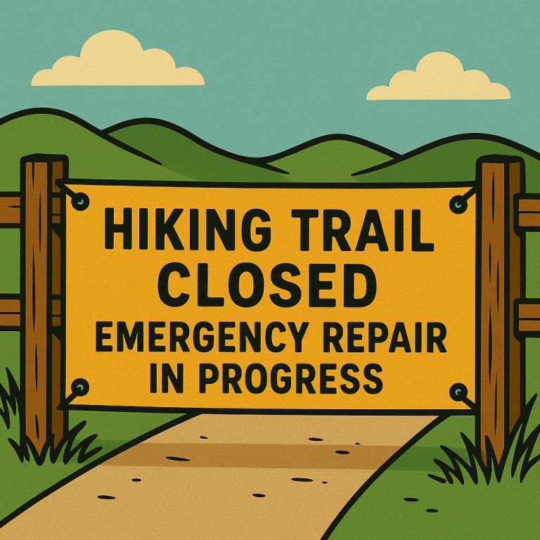 Temporary Emergency Signs for Urgent Needs